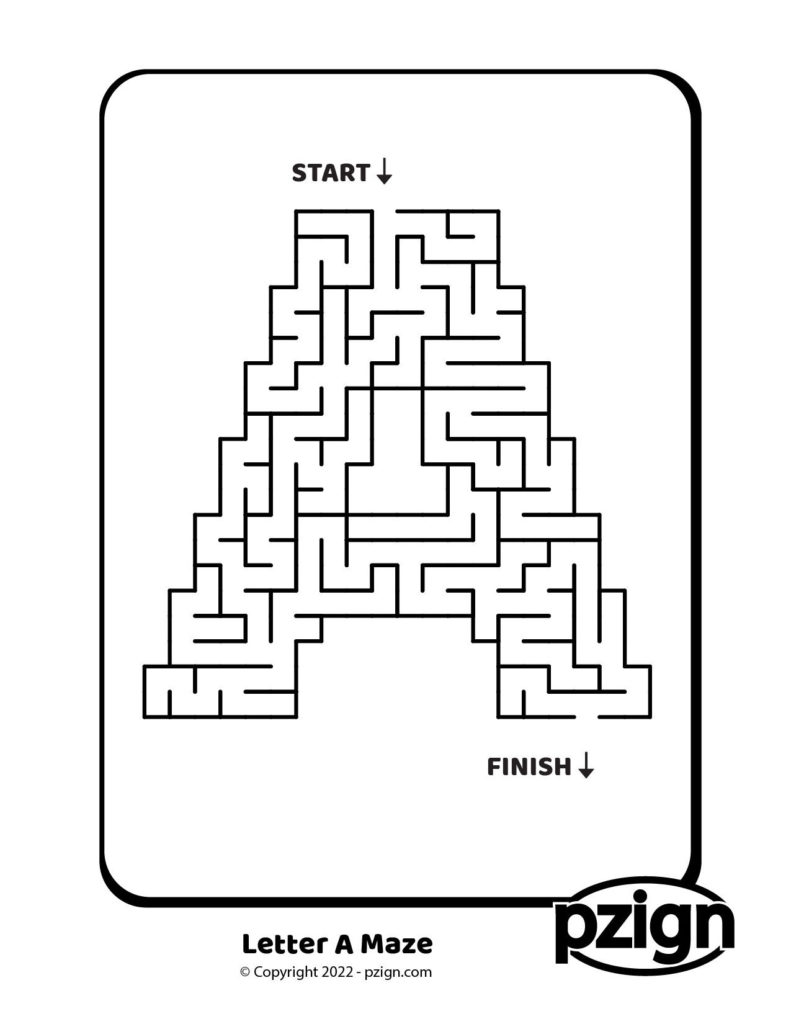 Mazes – Free Mazes - pzign