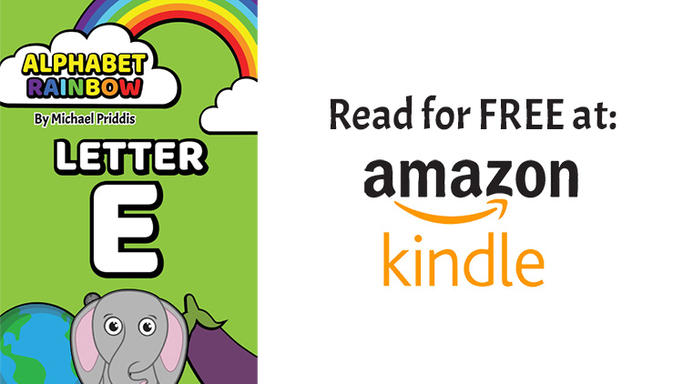 Alphabet Rainbow – Letter E Book - pzign